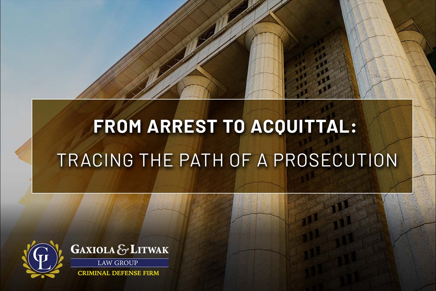 From Arrest to Acquittal: Tracing the Path of a Prosecution